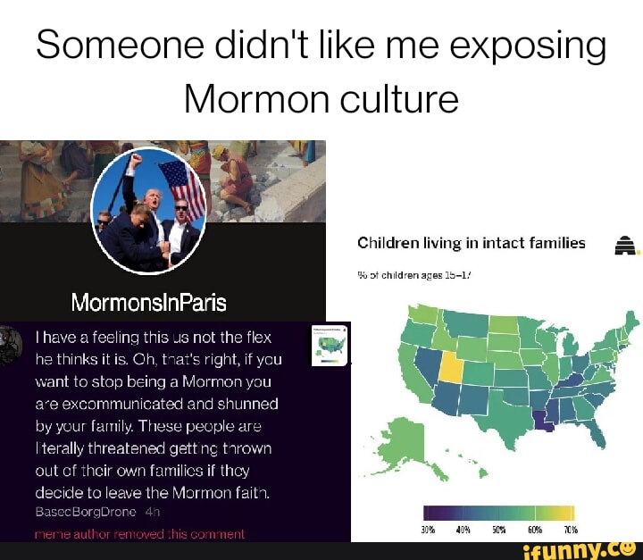 Someone didn't like me exposing Mormon culture Children living in ...