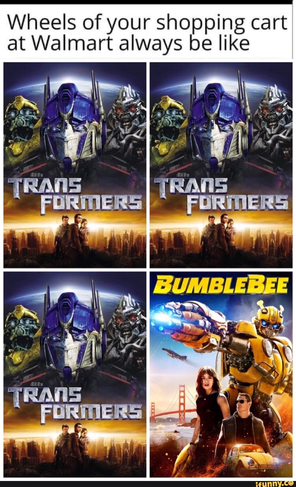 Wheels of your shopping cart at Walmart always be like - iFunny