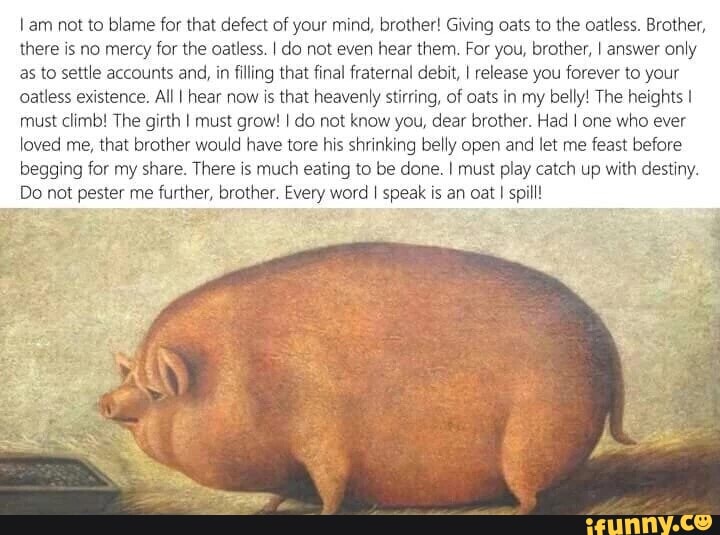 Oatless memes. Best Collection of funny Oatless pictures on iFunny