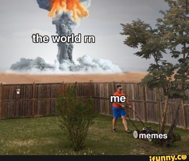 The world rn me memes - iFunny