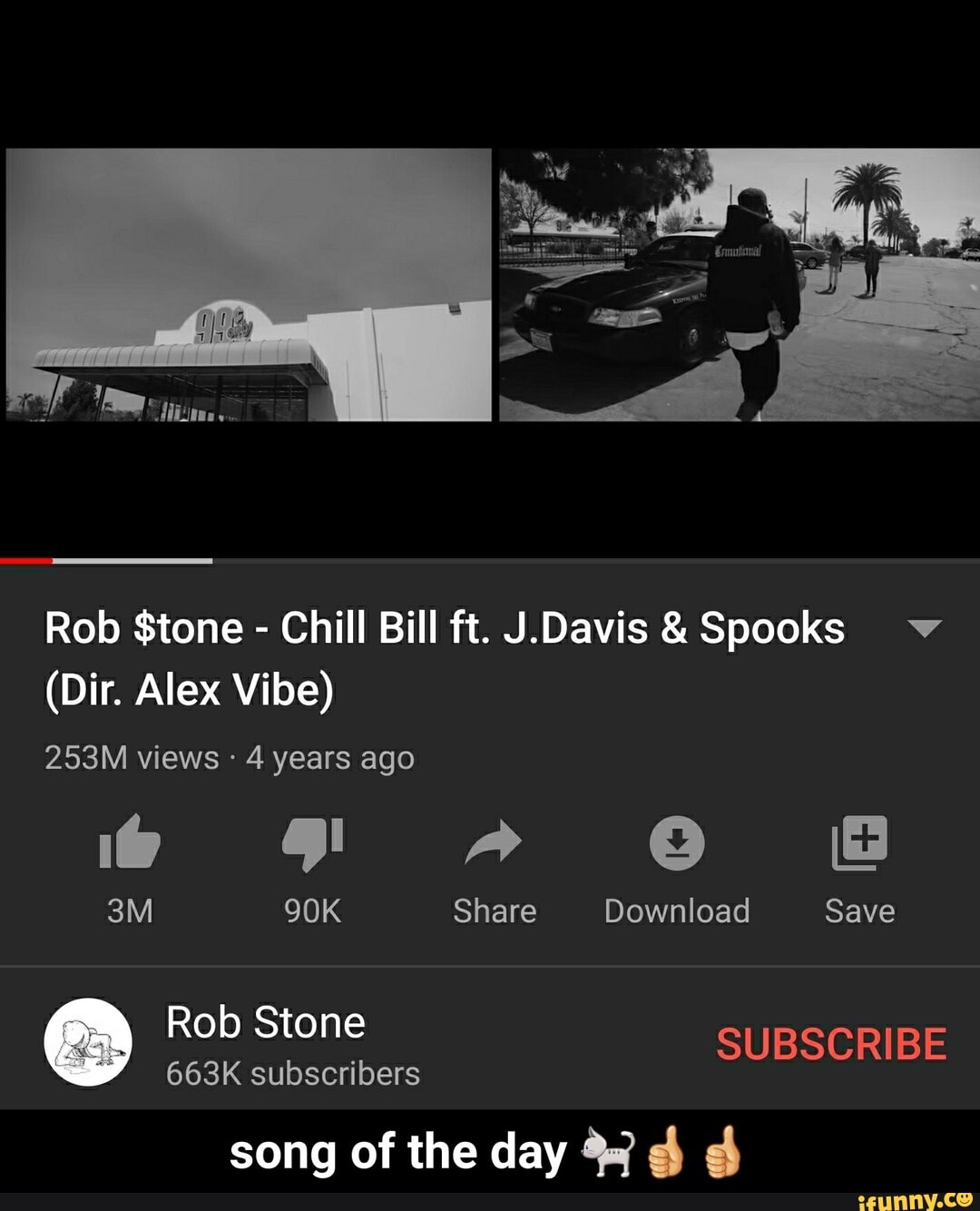 Chill Bill ft. J.Davis Spooks ow (Dir. Alex Vibe) song 4 d d day - song ...