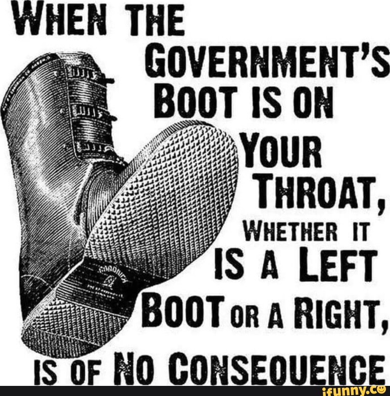 HETHER IT oy W IS A LEFT BOOT or A RIGHT iS OF NO CONSEQUENCE ...