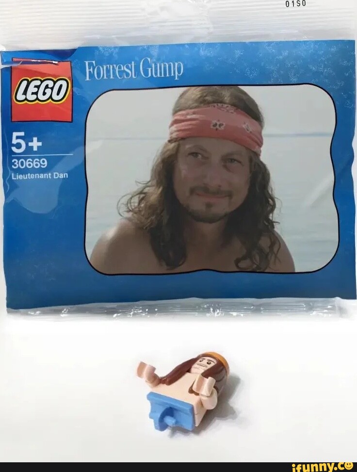 Forrest Gump LEGO) 5+ 30669 Lieutenant Dan - iFunny
