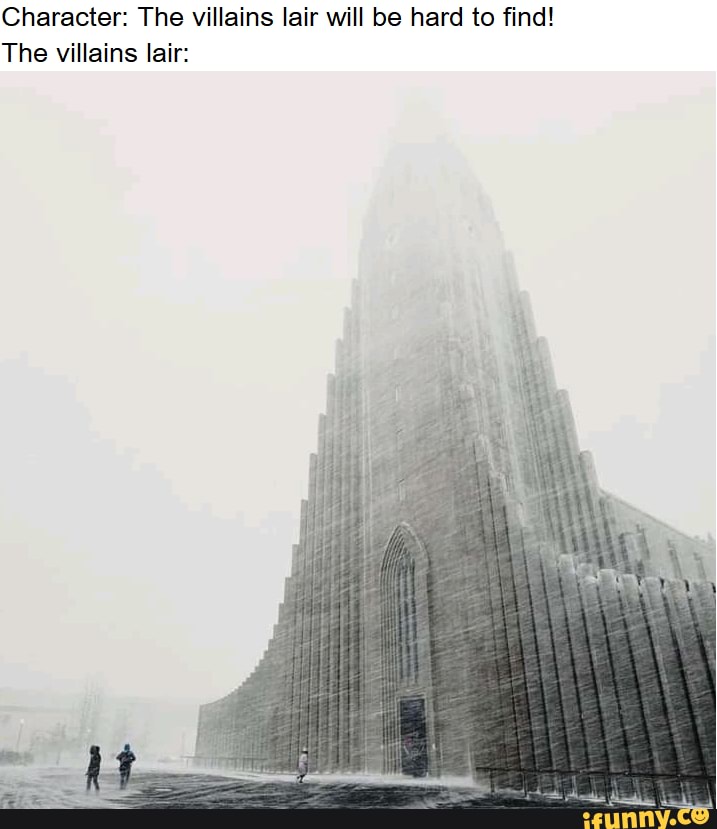 Character: The villains lair will be hard to find! The villains lair ...