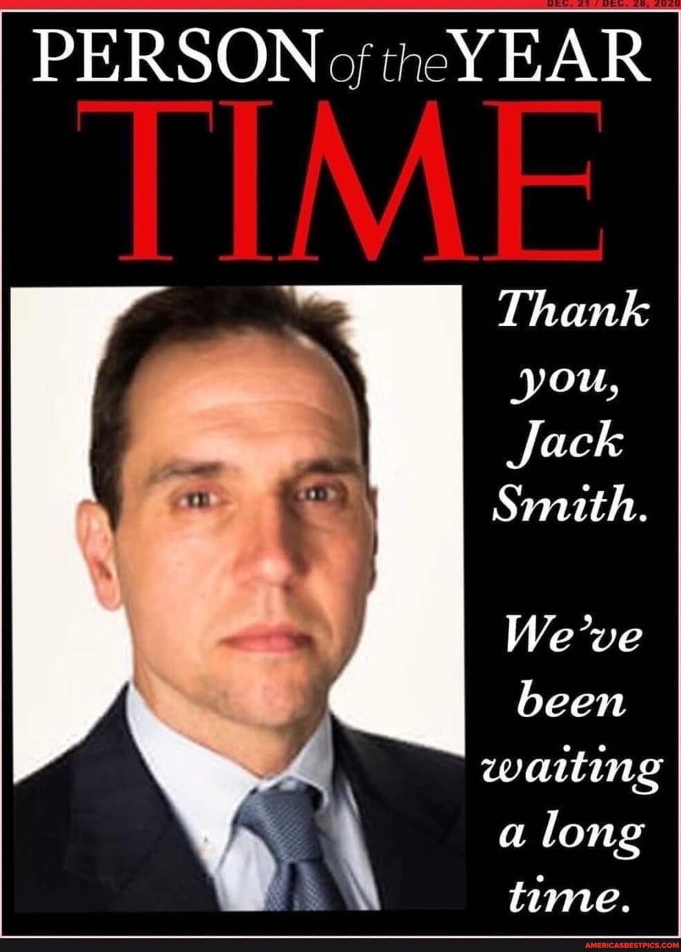 PERSON of YEAR Thank Jack I Weve been wailing a long time. - America’s best pics and videos