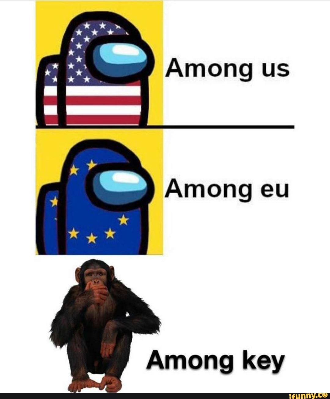 Among us Among eu Among key - iFunny