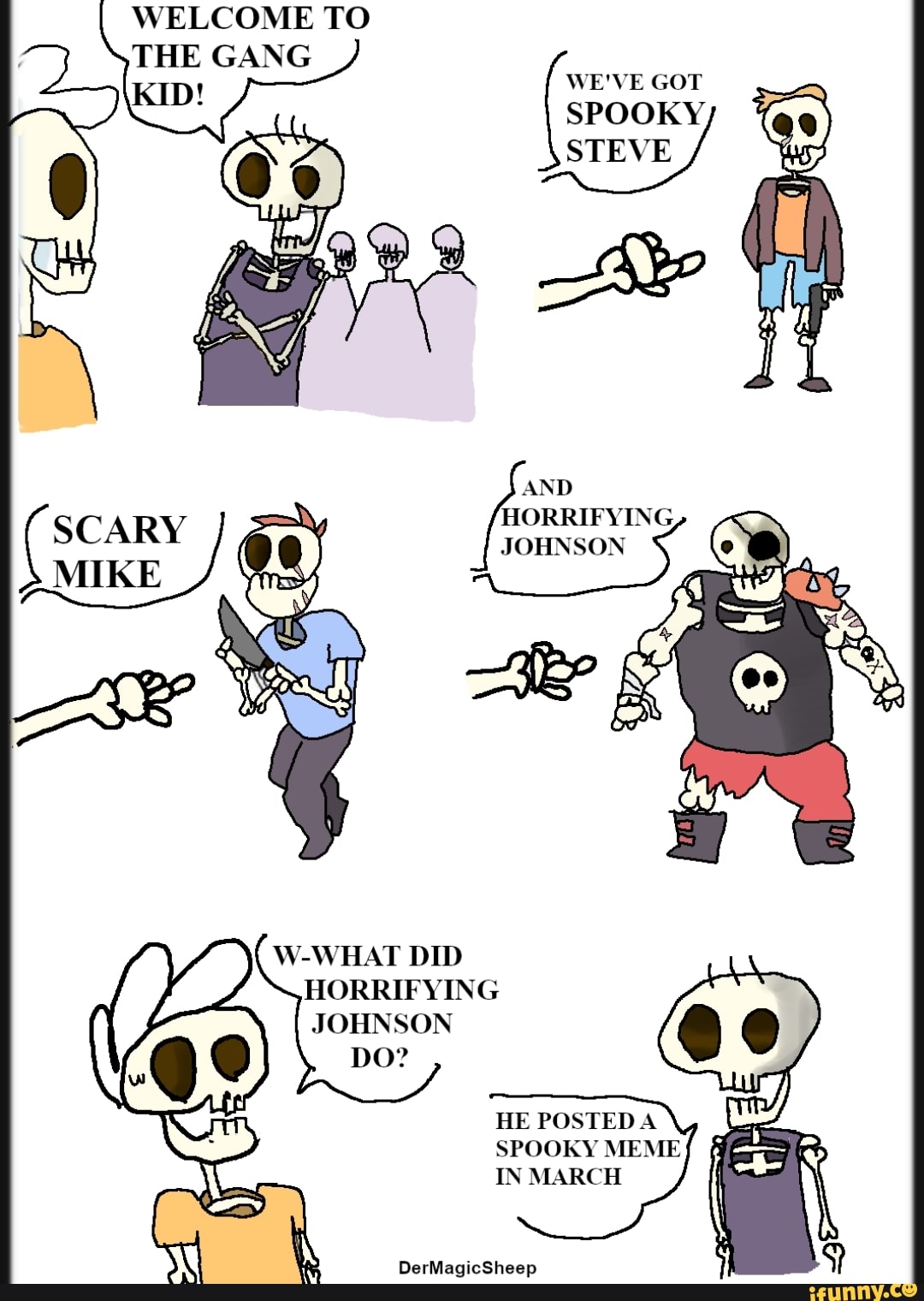 WELCOME TO WE'VE GOT SPOOKY, STEVE Awe AND JOHNSON MIKE SCAIRY MIKE W ...