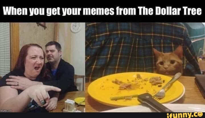 When ans get your memes from The Dollar Tree - iFunny