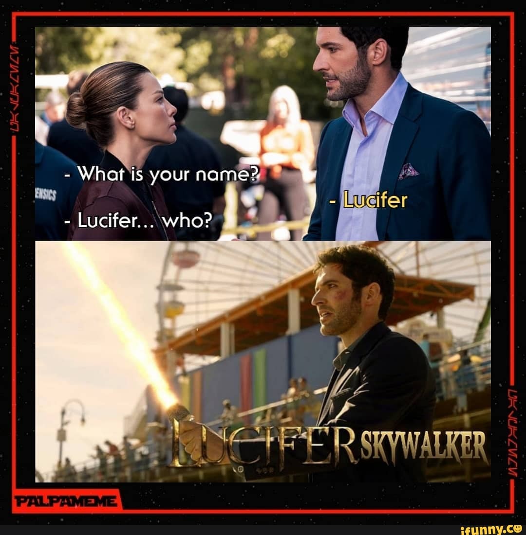 Race - What is your name? - Lucifer... who? - iFunny