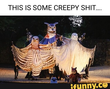 PAPER HAND PUPPET SHOW - THIS IS SOME CREEPY SHIT... - iFunny