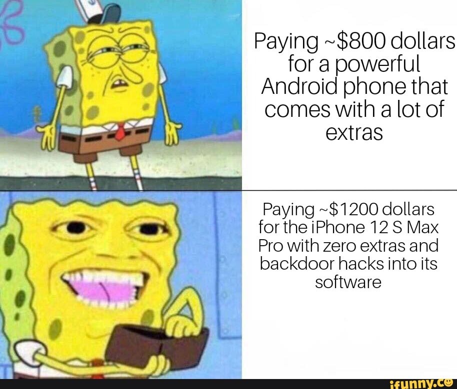 Paying ~$800 dollars for a powerful Android phone that comes with a lot ...