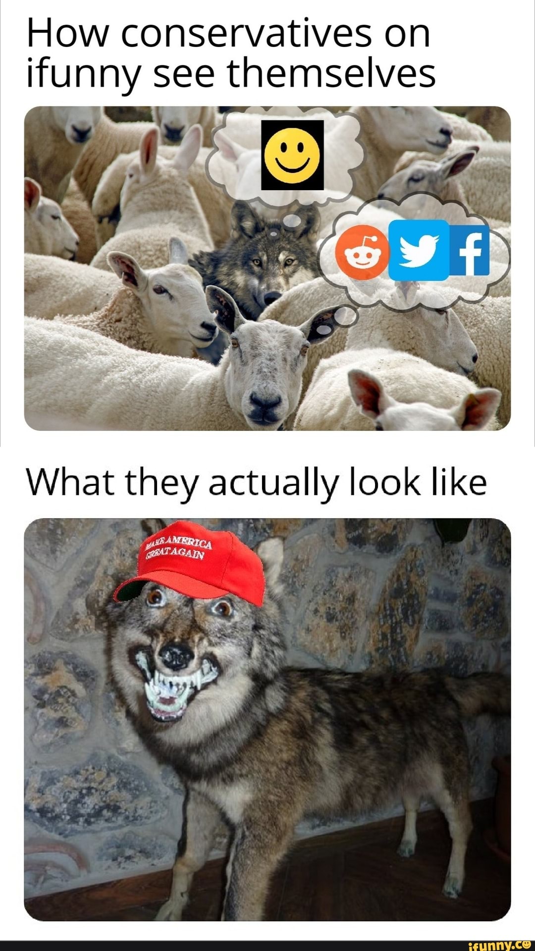 How conservatives on ifunny see themselves What they actually look like ...
