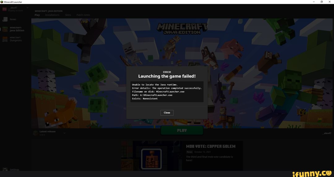 Minecraftlauncher memes. Best Collection of funny Minecraftlauncher ...