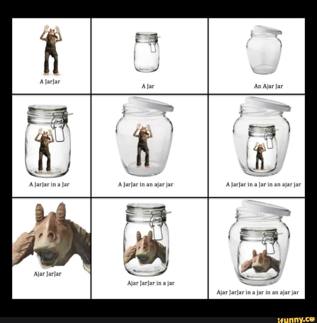 Jarjarbinks memes. Best Collection of funny Jarjarbinks pictures on iFunny