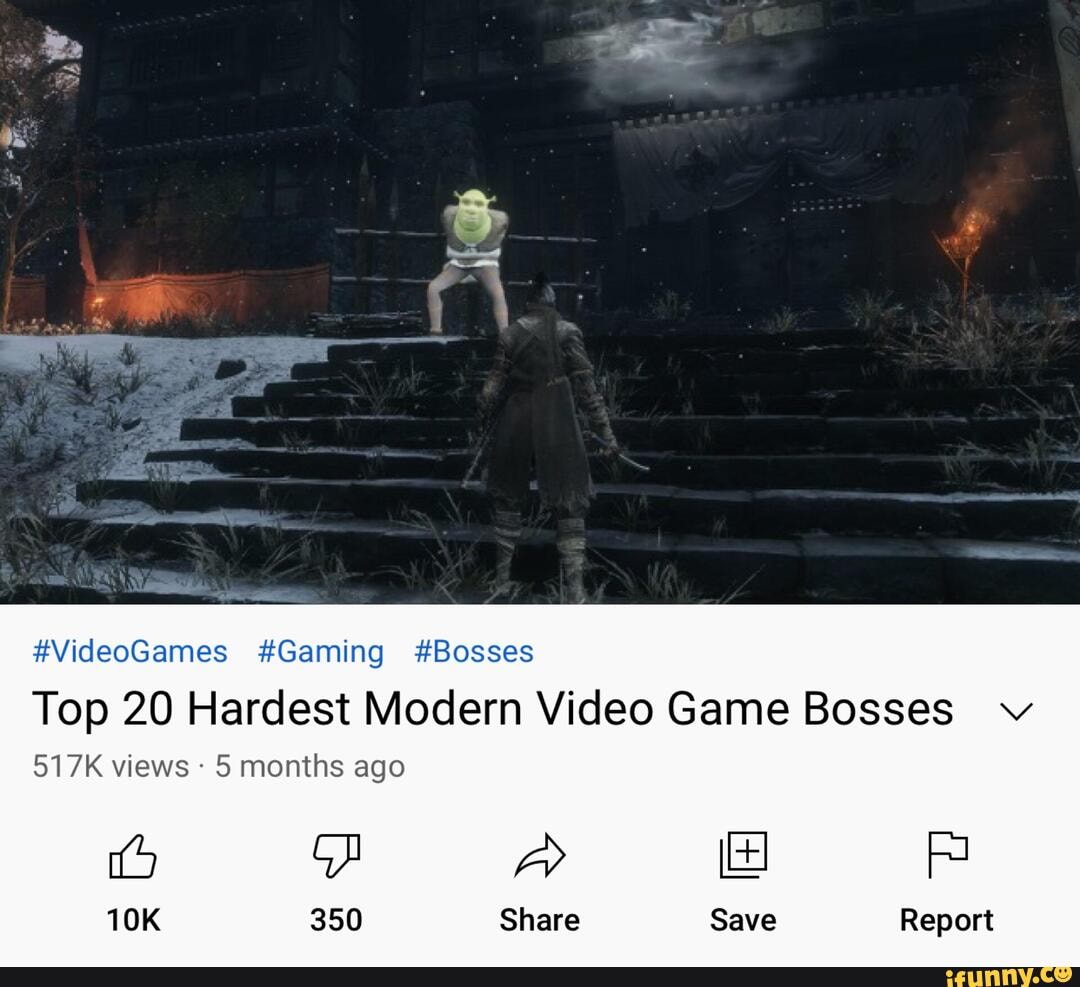 #VideoGames #Gaming #Bosses Top 20 Hardest Modern Video Game Bosses v ...