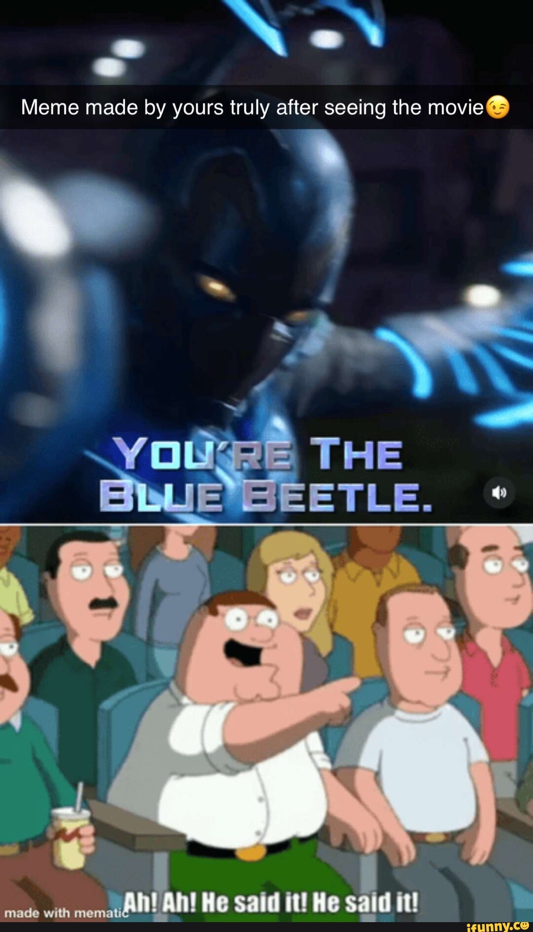 Et Meme made by yours truly after seeing the movie THE ETLE. We sald ...