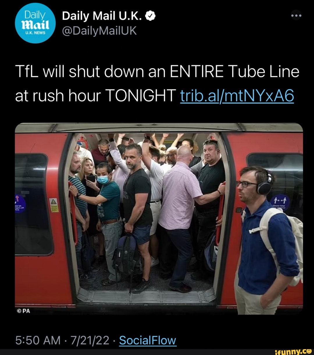 Tfl memes. Best Collection of funny Tfl pictures on iFunny