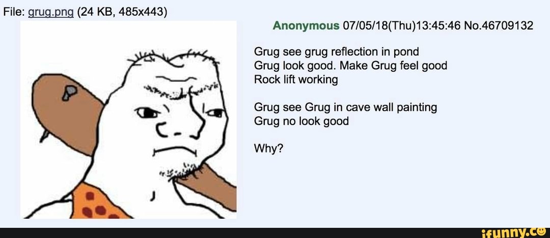 Grugposting memes. Best Collection of funny Grugposting pictures on iFunny