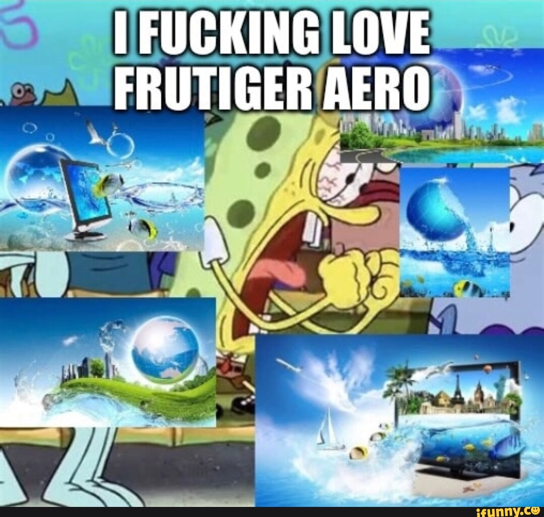 FUCKING LOVE FRUTIGER AERO - iFunny