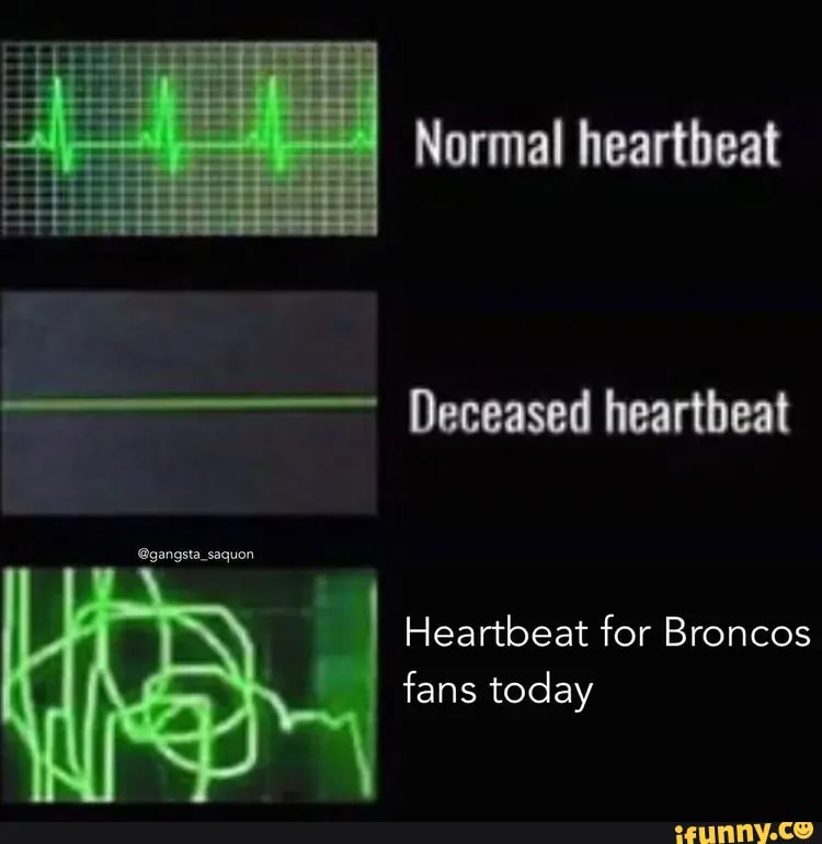 Normal heartbeat Deceased heartbeat @gangsta_saquon Heartbeat for ...