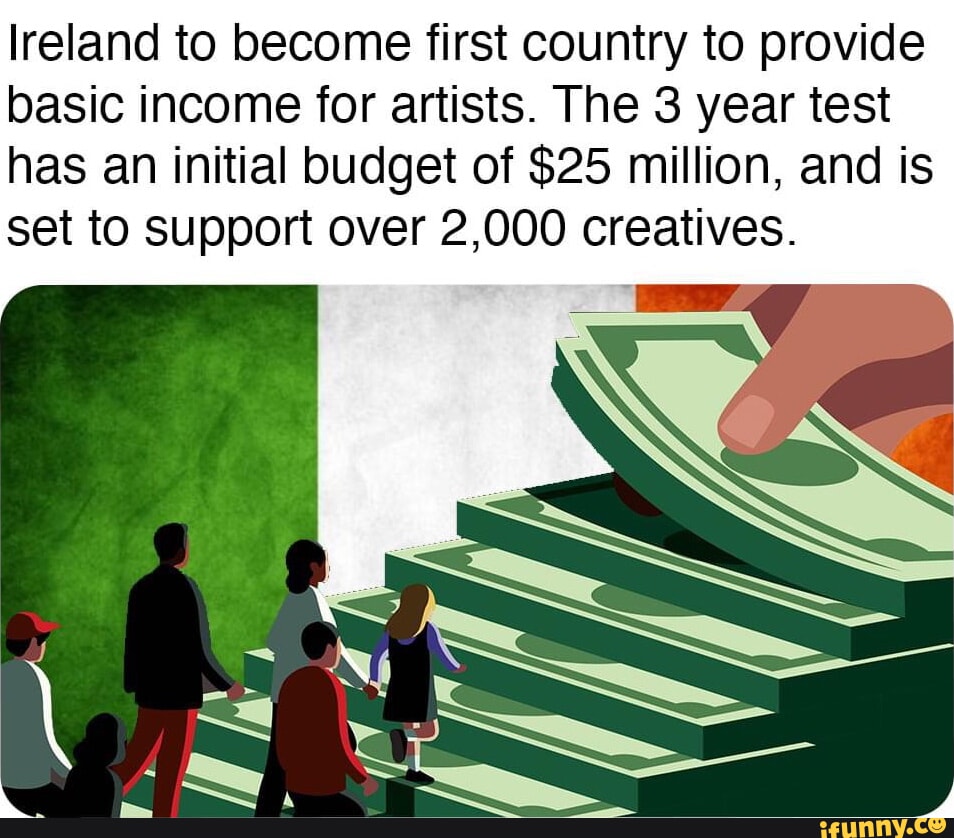 Ireland to become first country to provide basic income for artists ...