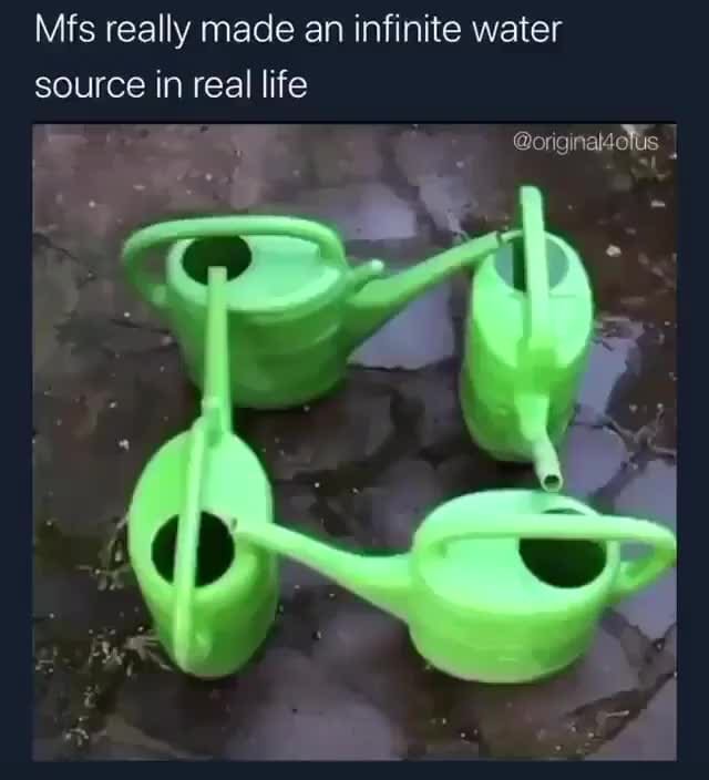 Mfs really made an infinite water source in real life - )