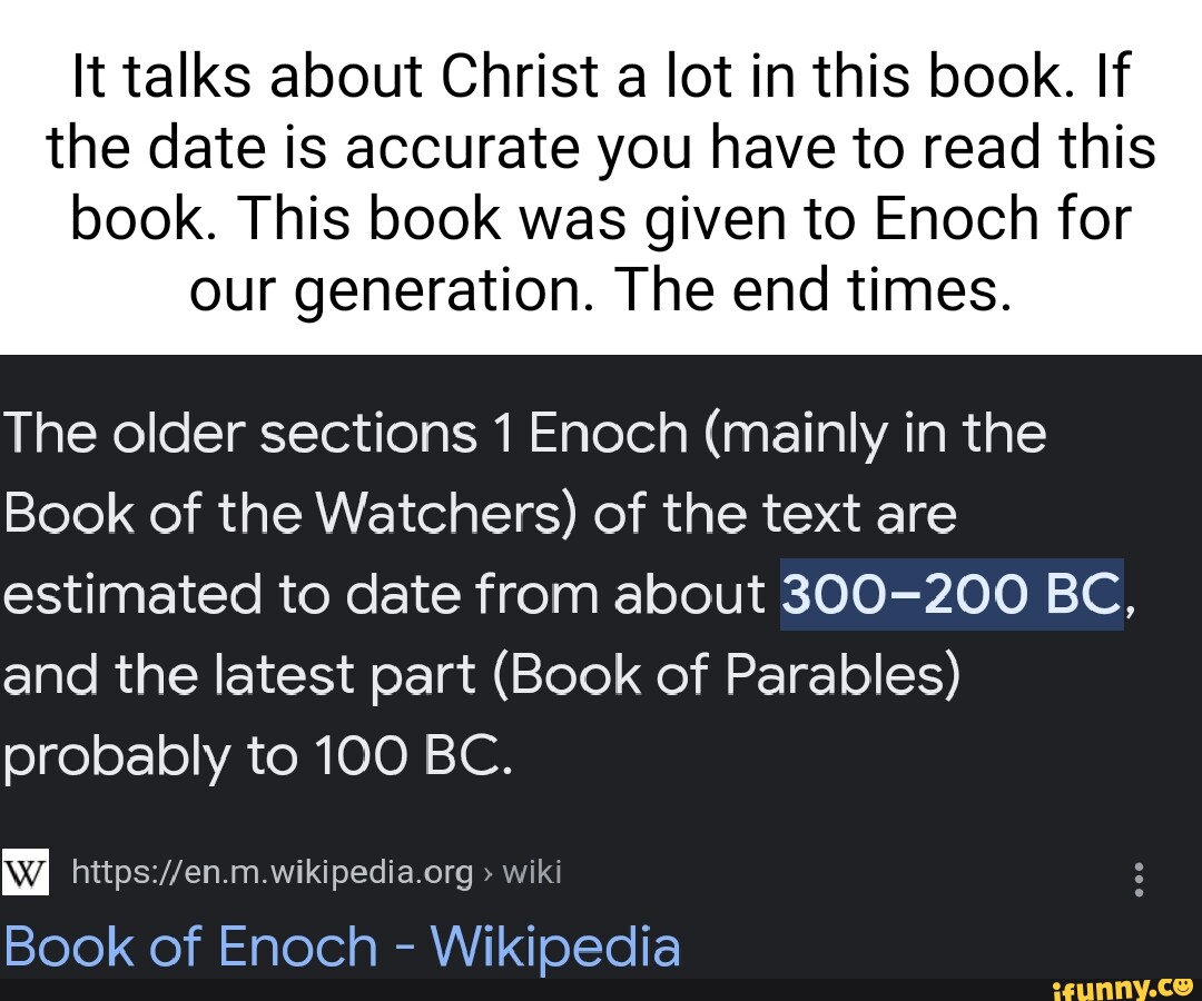 Enoch memes. Best Collection of funny Enoch pictures on iFunny