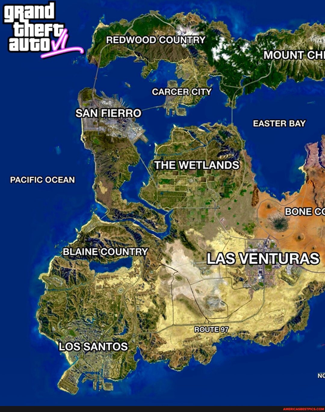 A new reported GTA map leak has got fans excited In a tweet by ...