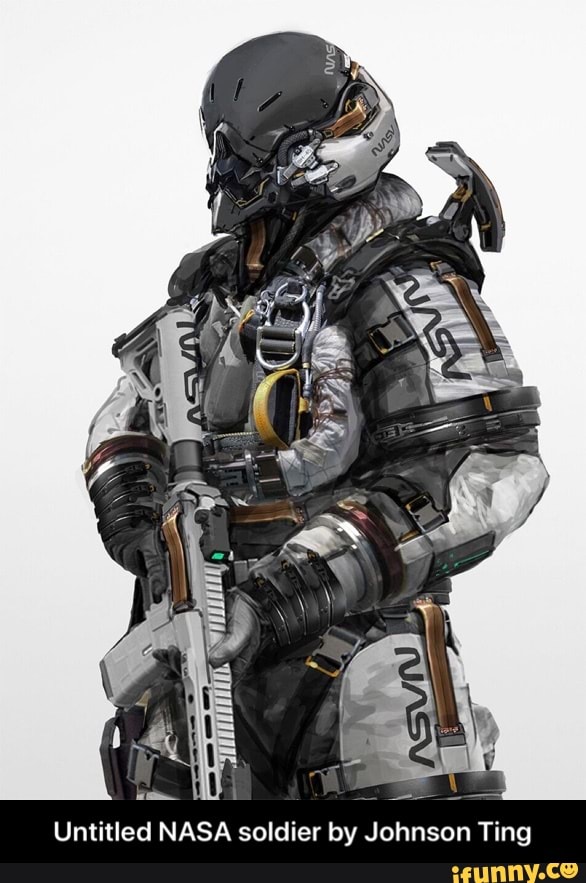 Untitled NASA soldier by Johnson Ting - Untitled NASA soldier by ...