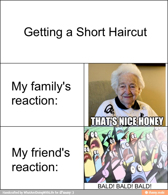 Bald Haircut Memes