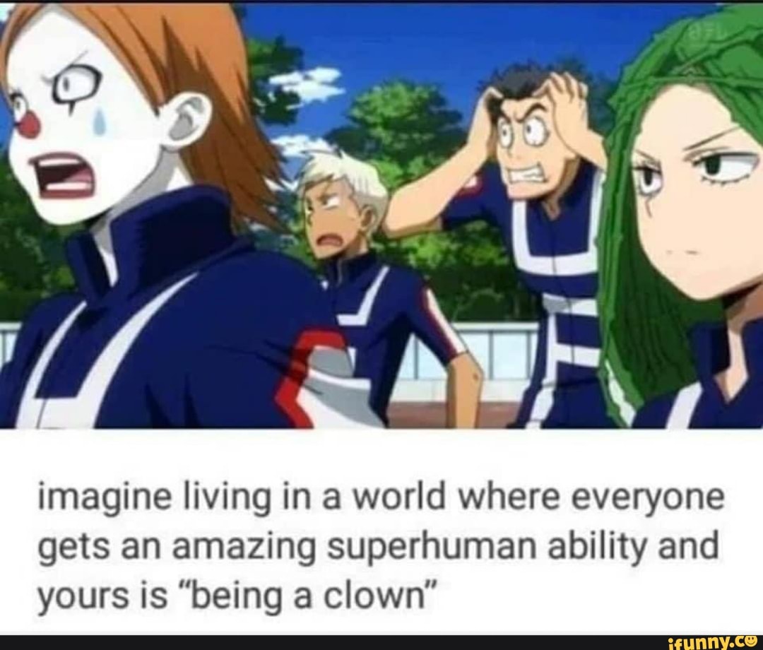 Ff imagine living in a world where everyone gets an amazing superhuman ...