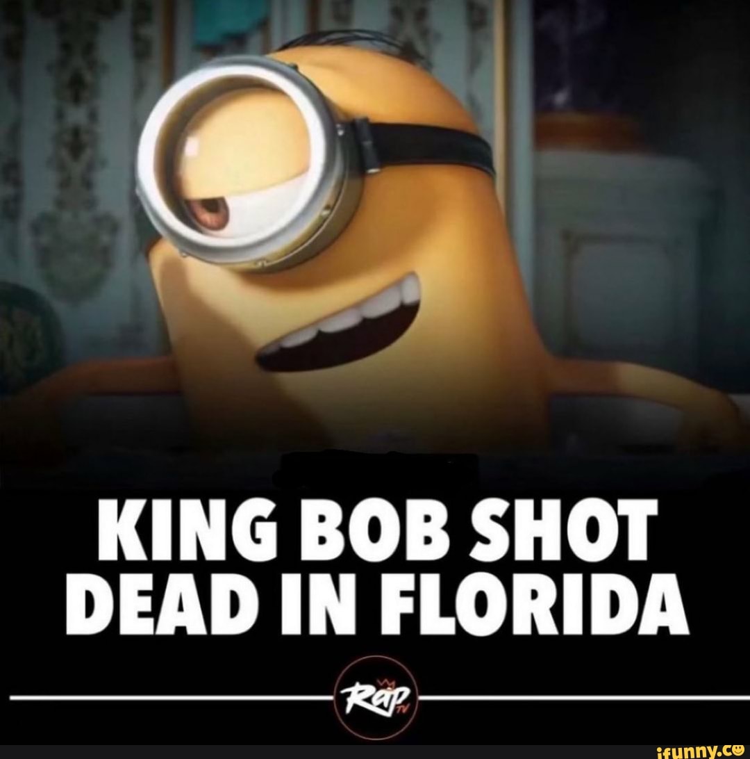 KING BOB SHOT DEAD IN FLORIDA Re - iFunny