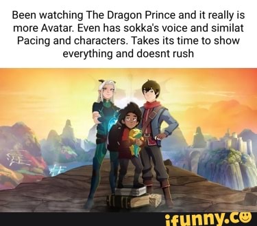 Been watching The Dragon Prince and it really is more Avatar. Even has ...