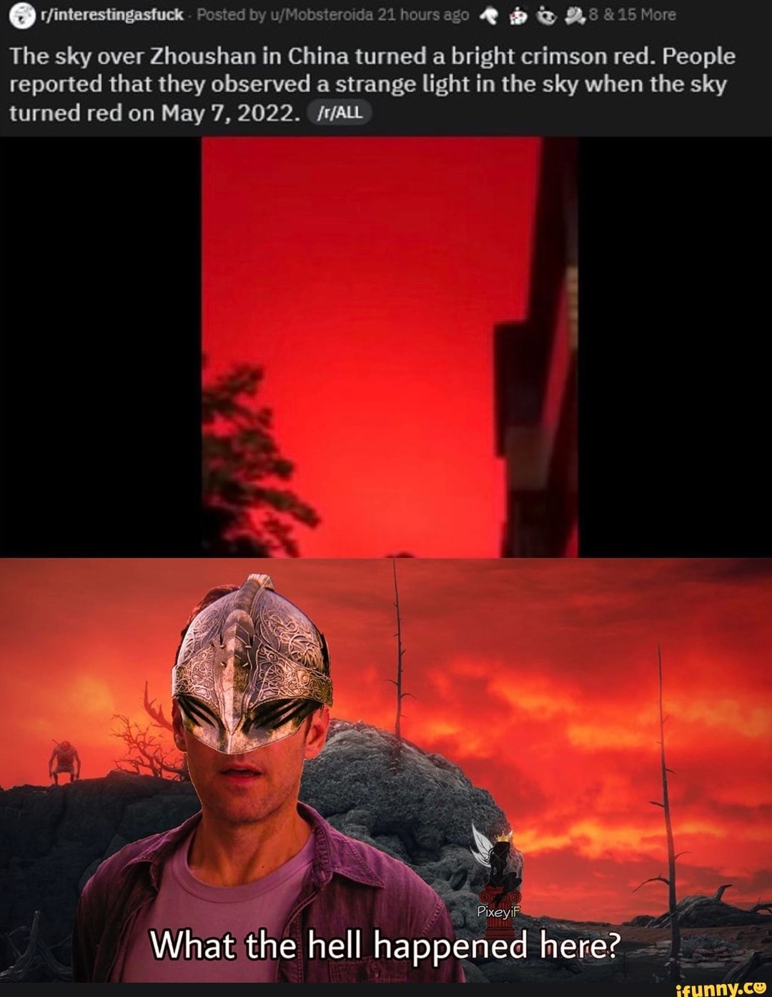 @ 'interestingasfuck Posted by 21 hours ago g> &15 More The sky over ...