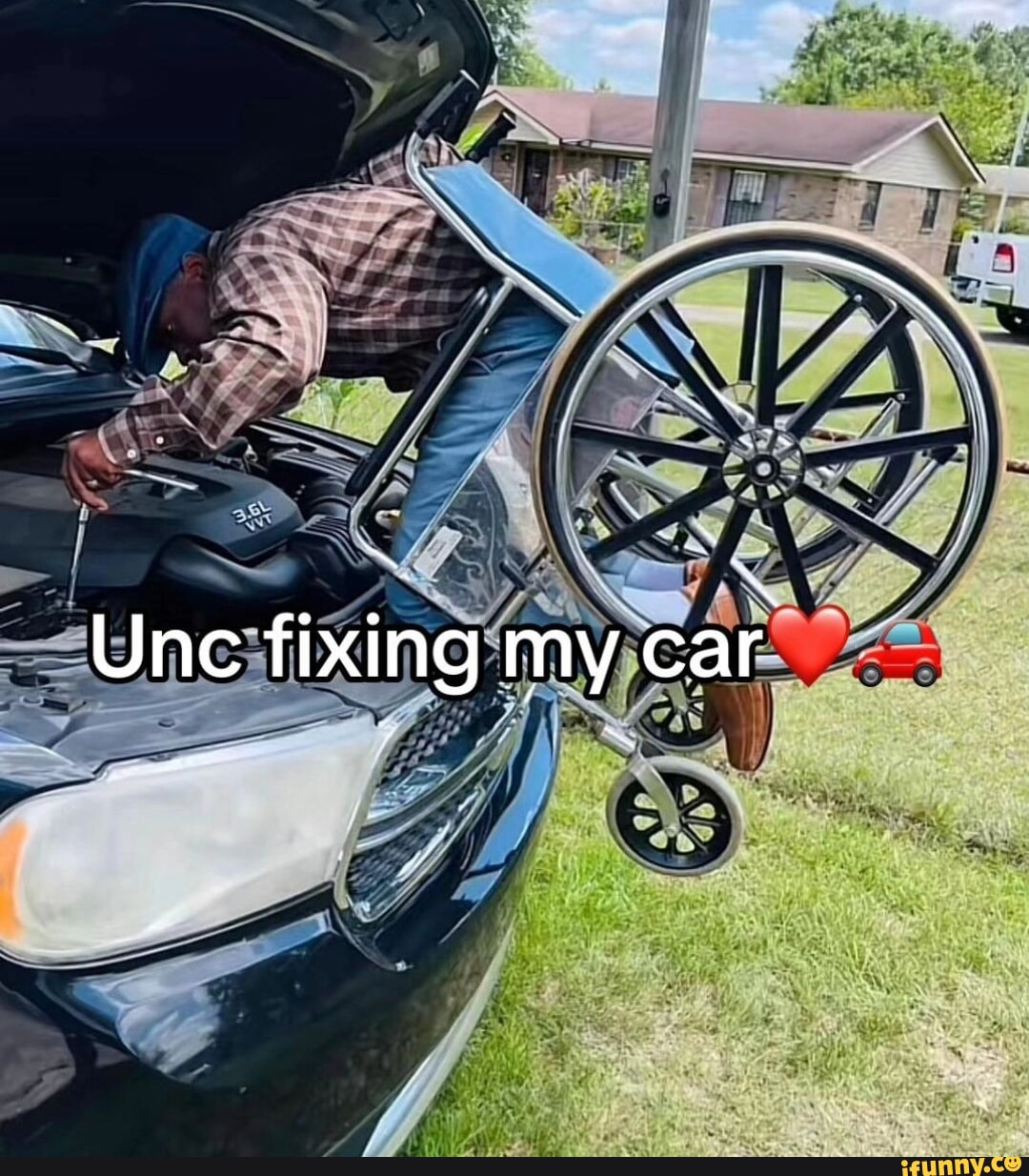 Unc fixing my car - iFunny Unc fixing my car - iFunny