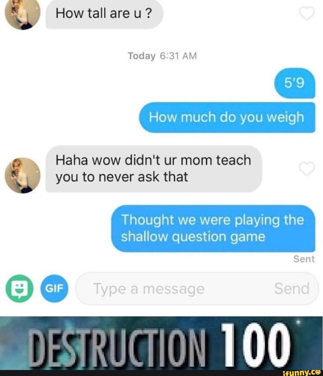 Mens hight meme > General Discussion > AR15.COM