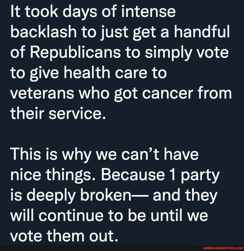 It took days of intense backlash to just get a handful of Republicans ...