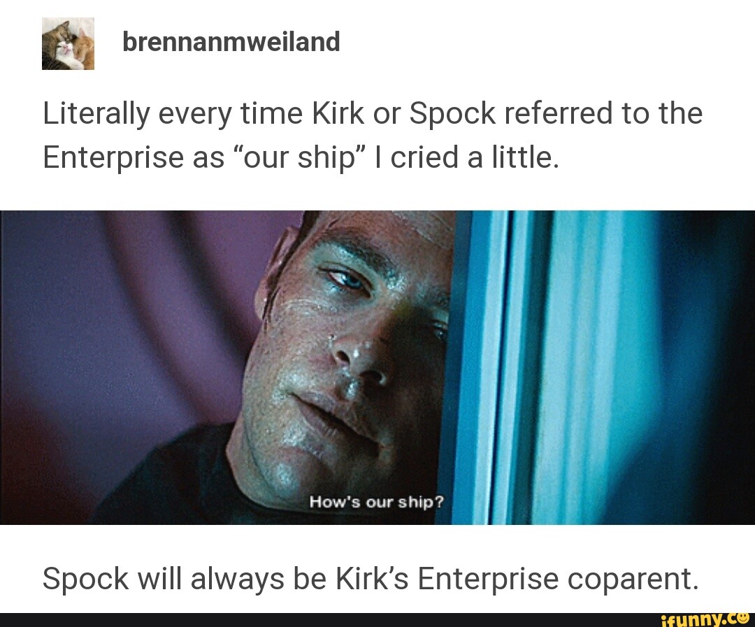 Spirk memes. Best Collection of funny Spirk pictures on iFunny
