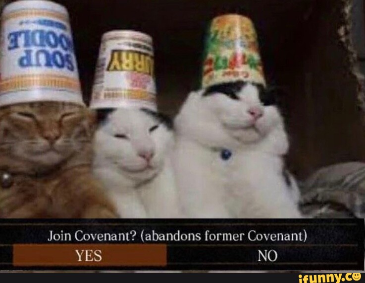 Join Covenant? (abandons former Covenant) YES NO - iFunny
