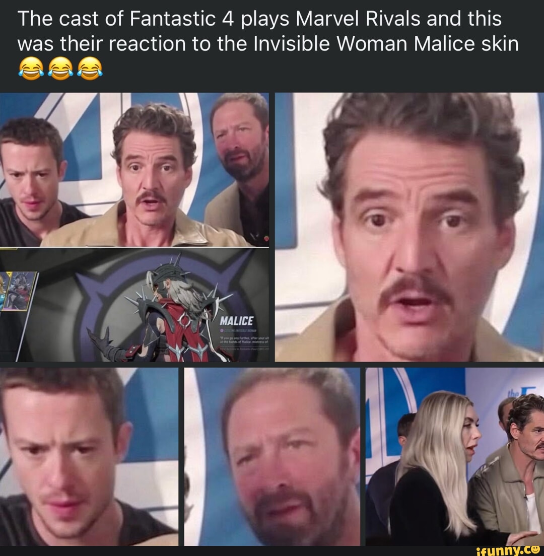 The cast of Fantastic 4 plays Marvel Rivals and this was their reaction ...