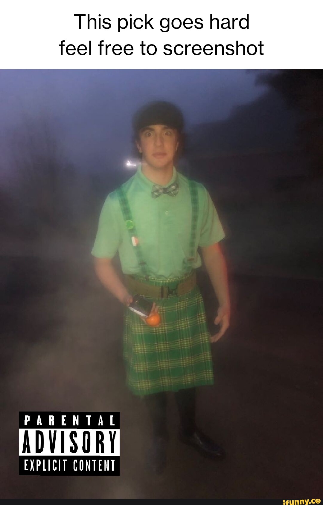 This pick goes hard feel free to screenshot PARENTAL ADVISORY EXPLICIT ...