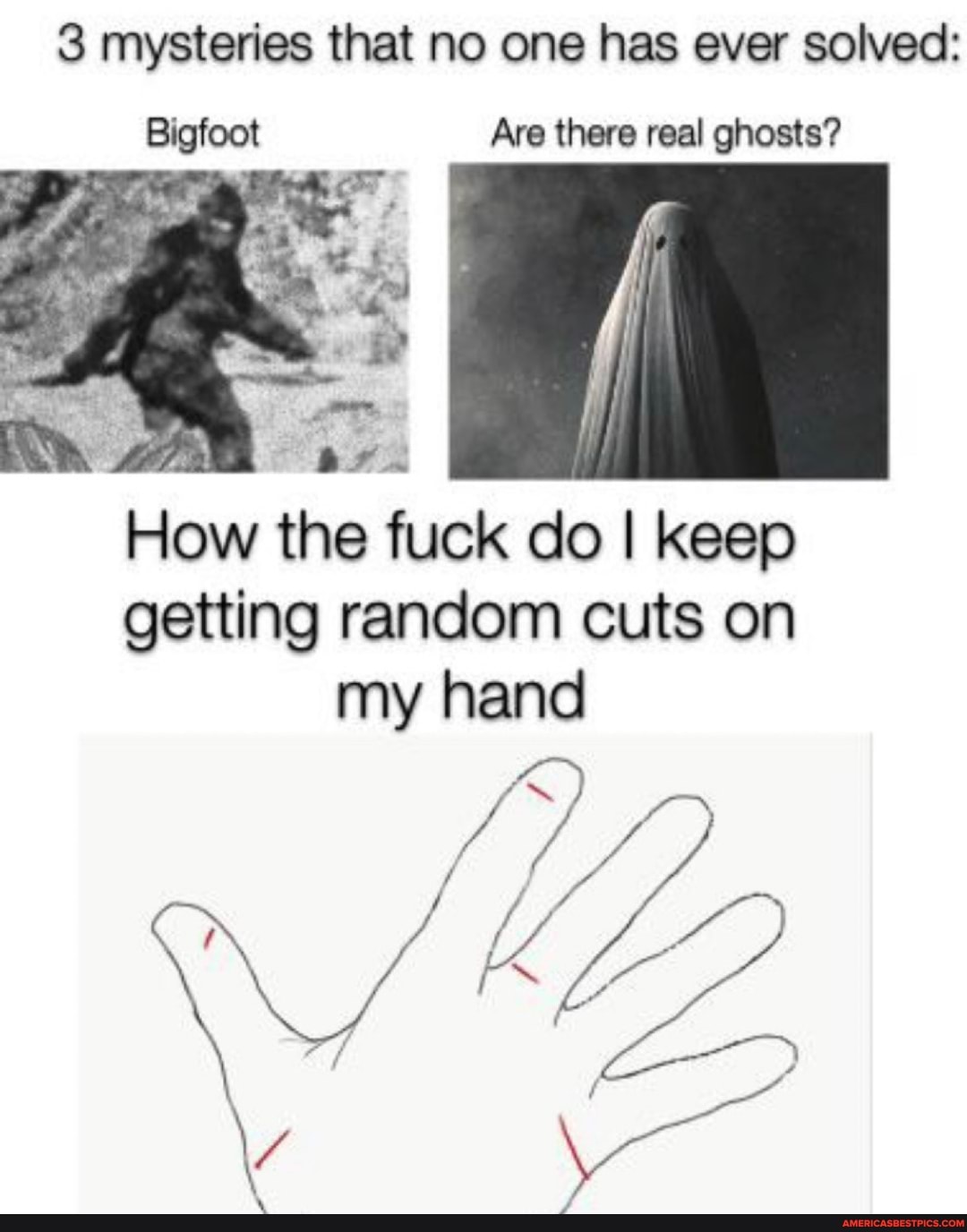 3 mysteries that no one has ever solved: Bigfoot Are there real ghosts ...