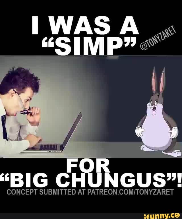 WAS A IM Pp" ow FOR. "BIG CHUNGUS"! CONCEPT SUBMITTED AT - iFunny