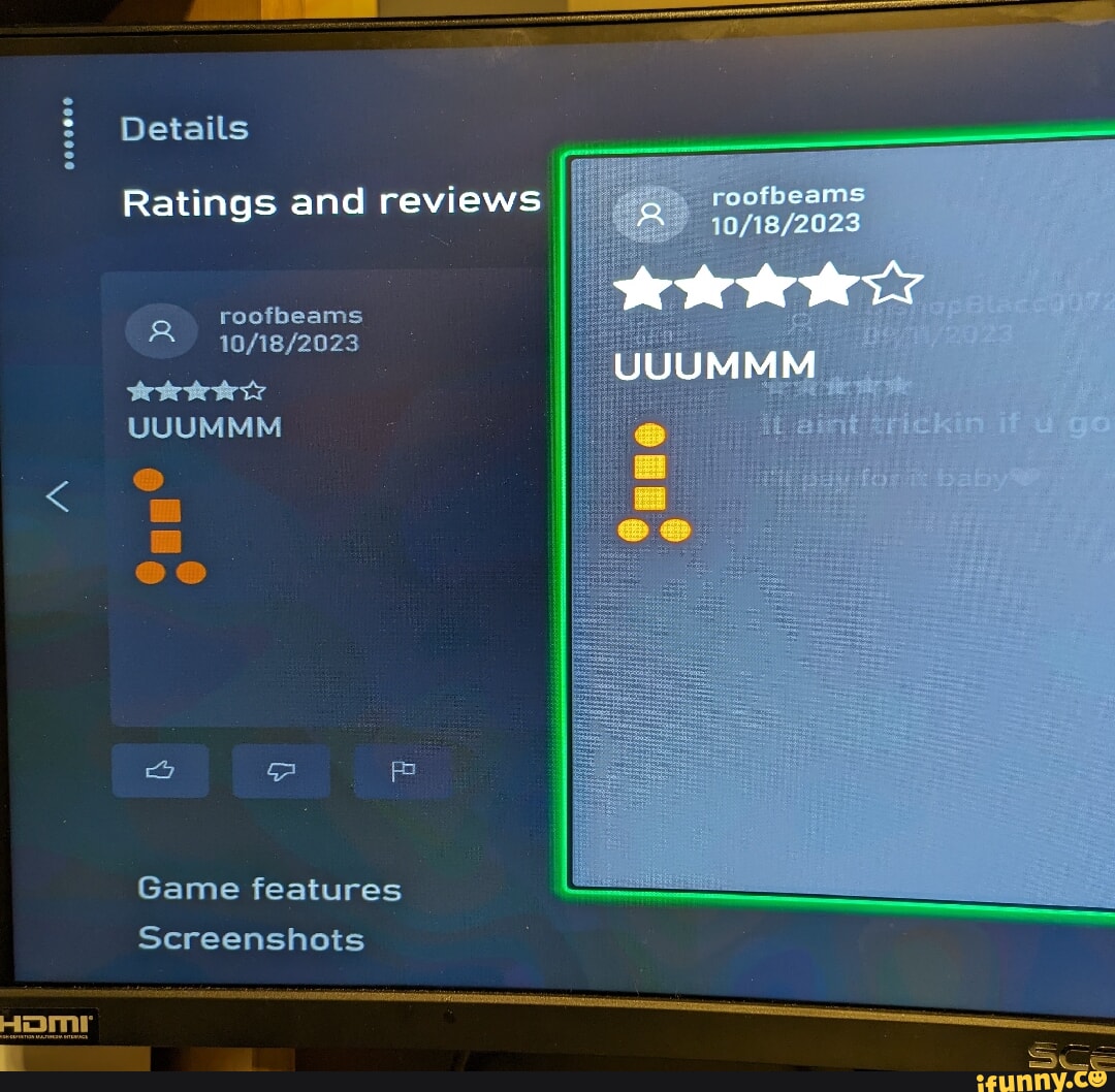 Details Ratings and reviews I roofbeams UUUMMM roofbeams UUUMMM Game ...