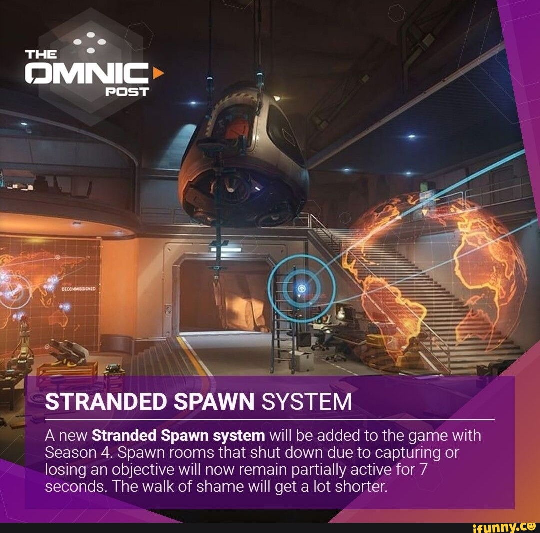 THE OMINIC POST STRANDED SPAWN SYSTEM A new Stranded Spawn system will be added to the game with ...