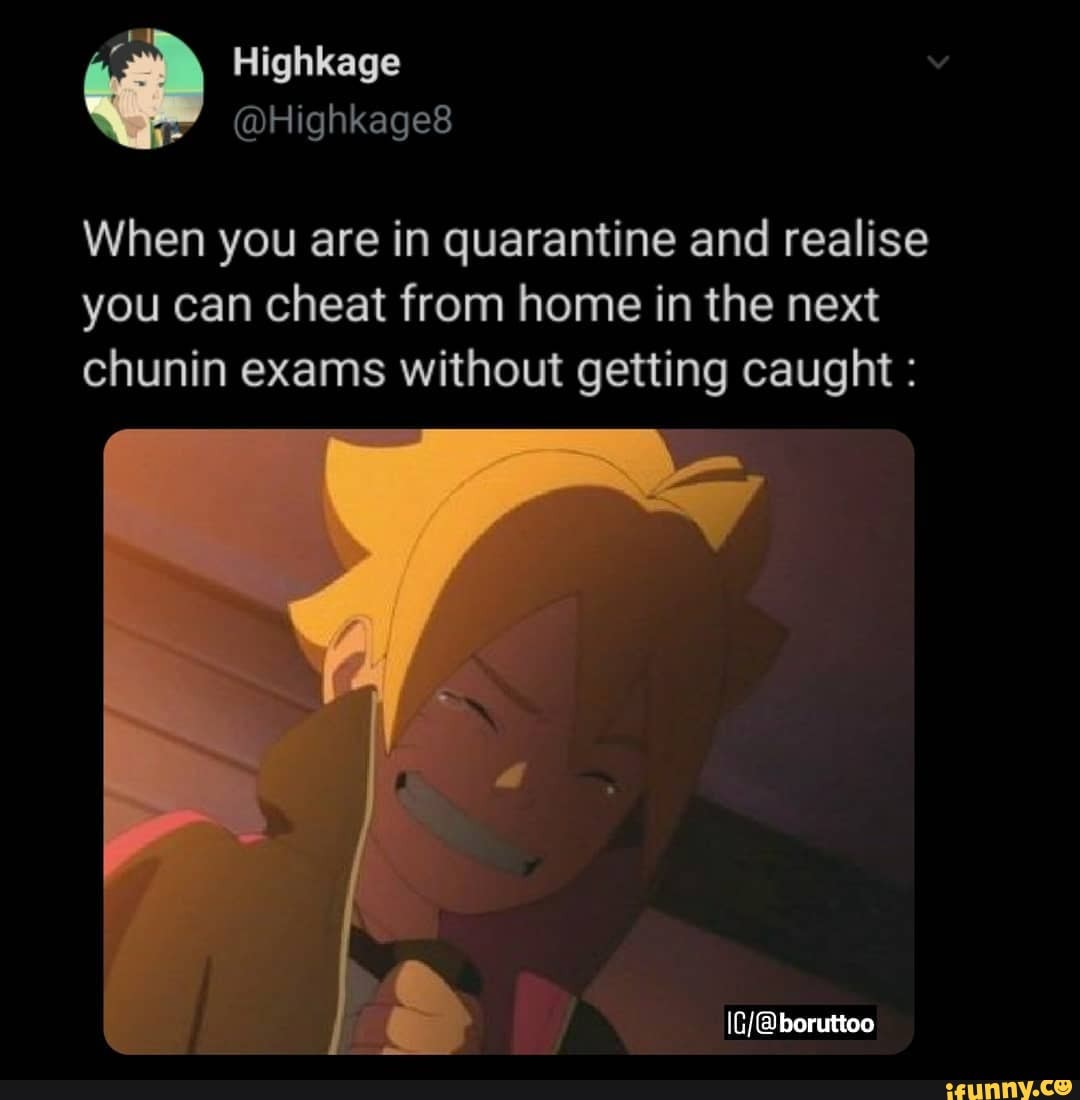 Highkage @Highkage8 When you are in quarantine and realise you can ...