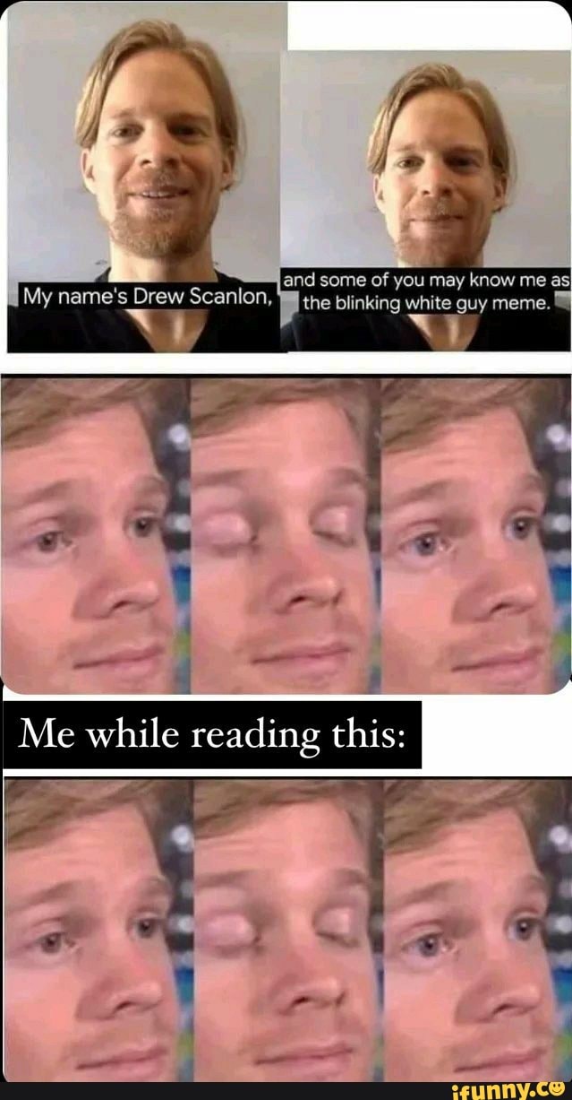 Res and some of you may know me as My name Drew Scanlon, I the blinking ...