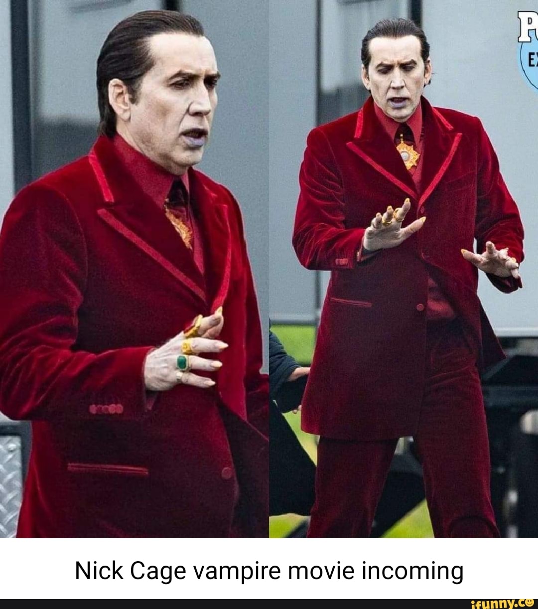 Nick Cage vampire movie incoming - iFunny