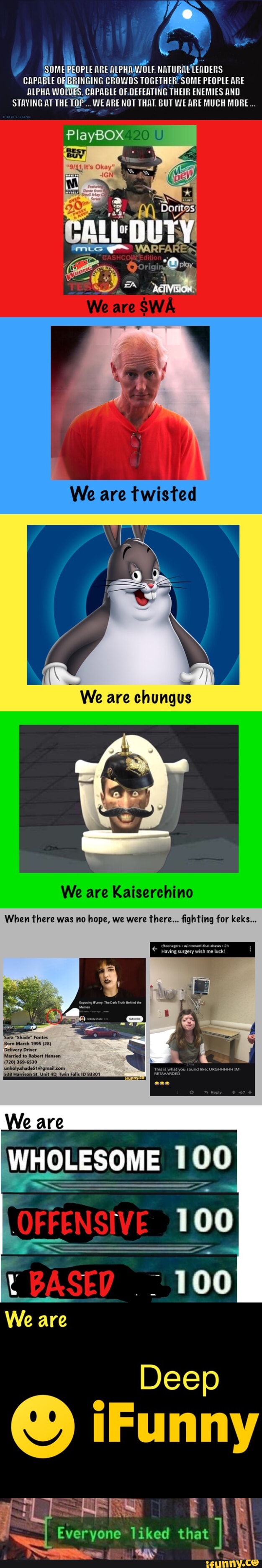 SS SOMEIREOPLE ARE ALPHAWOLE TEADERS CAPABLE ONBRINGING CROWDS TOGETHER ...