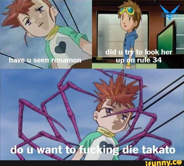 Renamon memes. Best Collection of funny Renamon pictures on iFunny